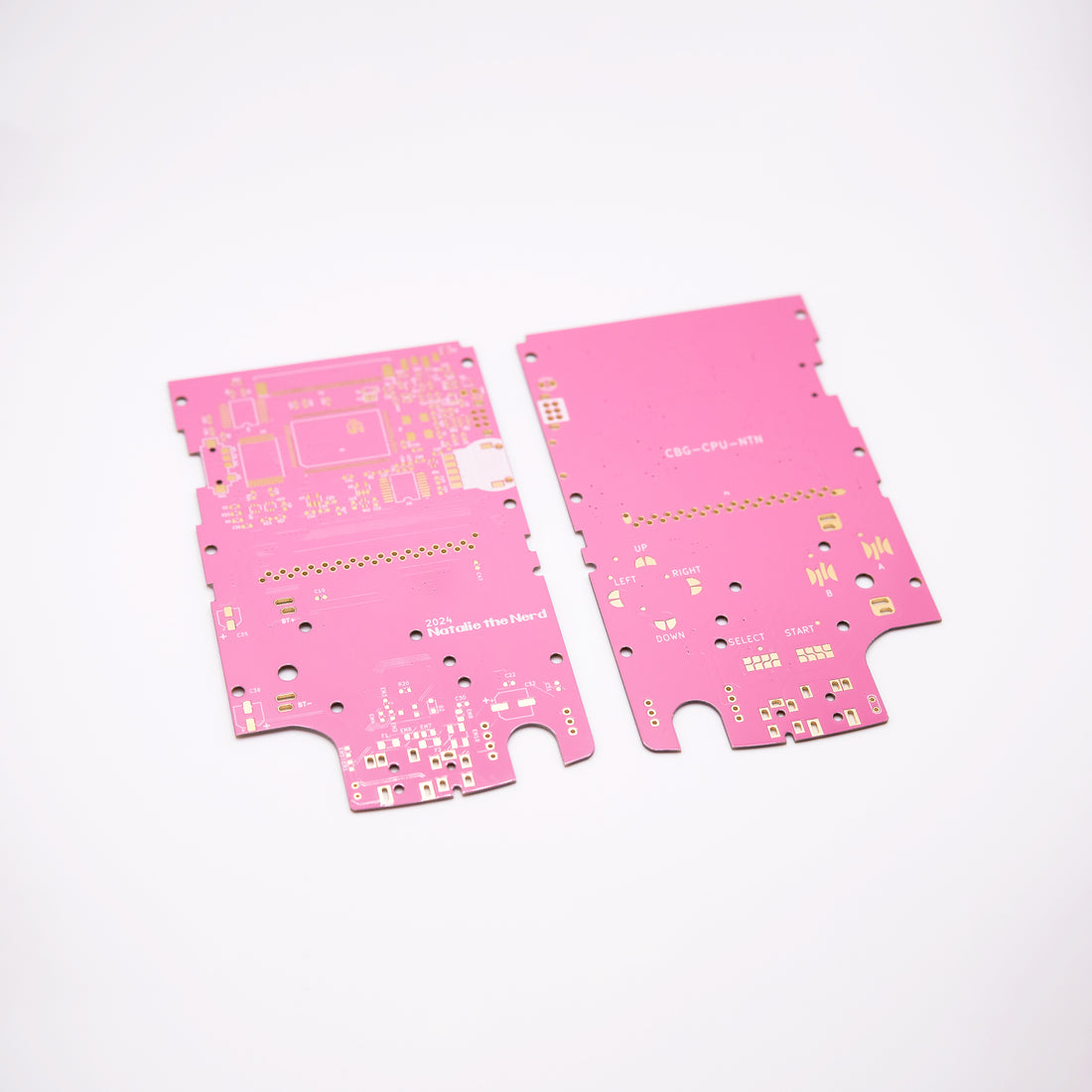Pink GBC Motherboard – Natalie the Nerd